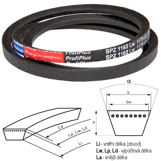 9.5x1225 La SPZ 1212 Lw RUBENA | pikron.cz